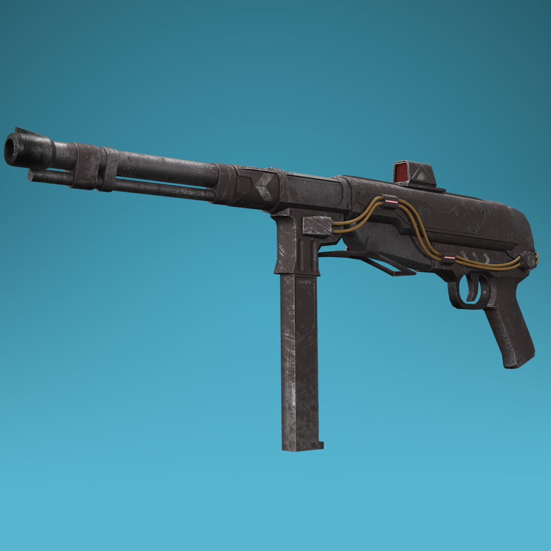 ArtStation - Apocalyptic Rifle