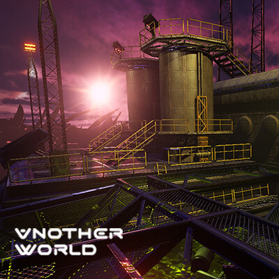 ArtStation - Colony: Code Red, Outdoor locations: Level Design