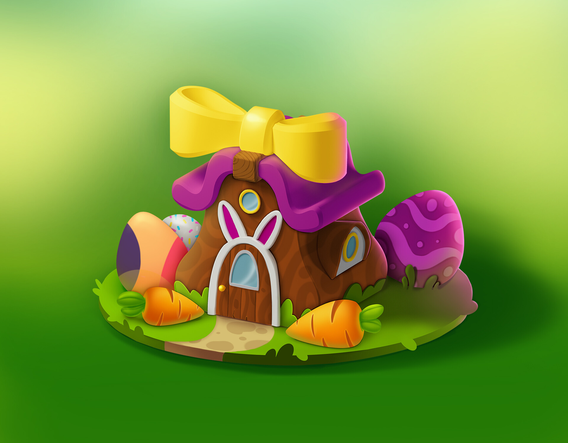 ArtStation - Easter house