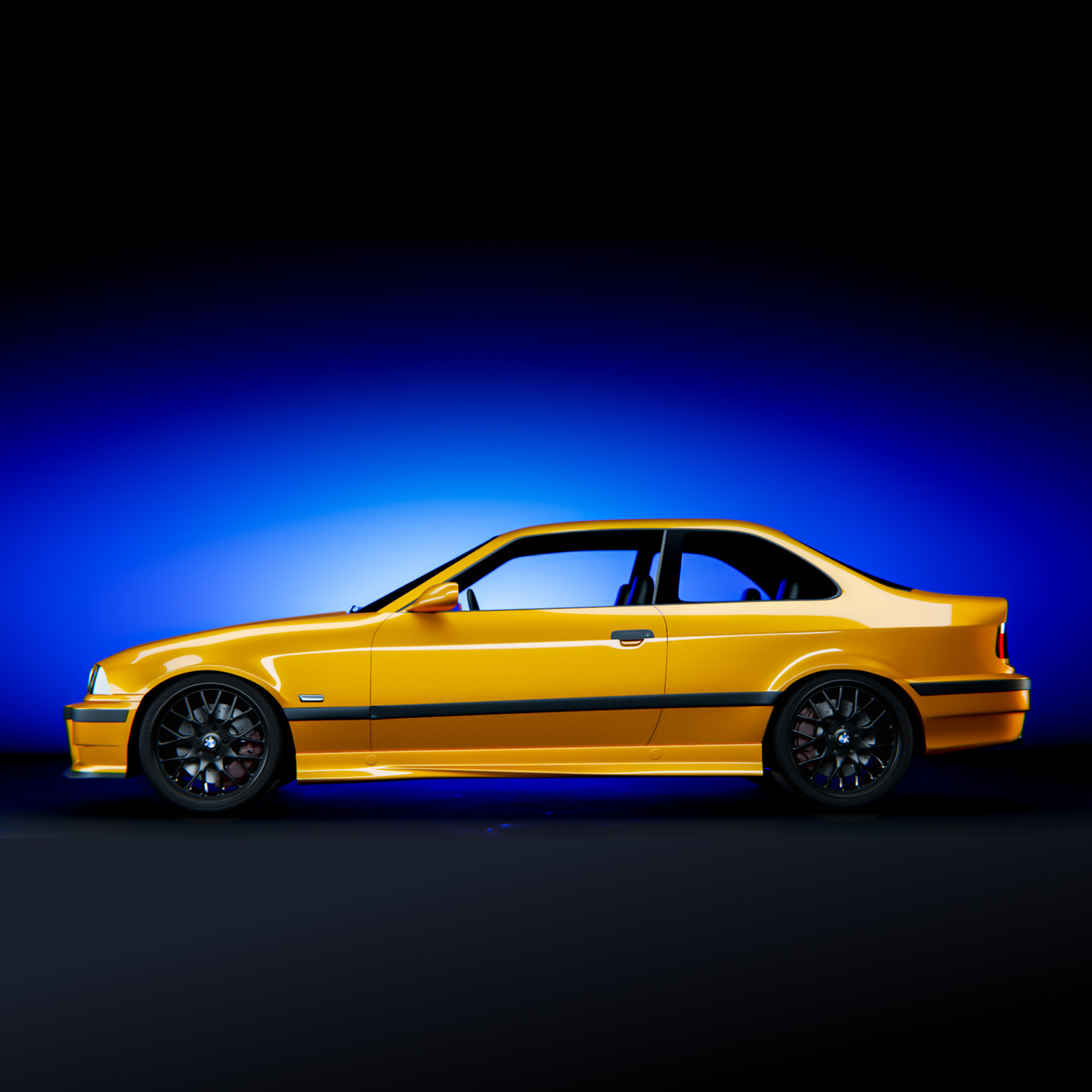 ArtStation - BMW M3 E36
