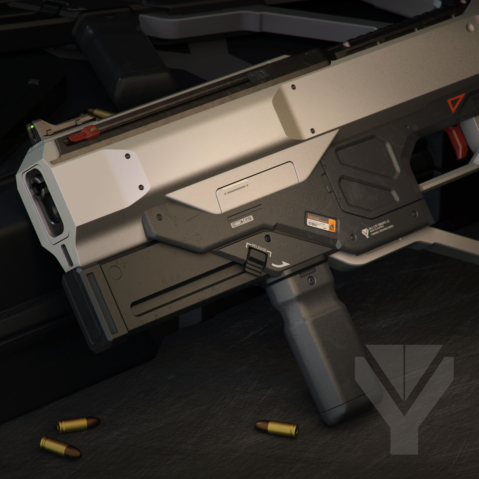 ArtStation - Tundra Snow Panther SMG