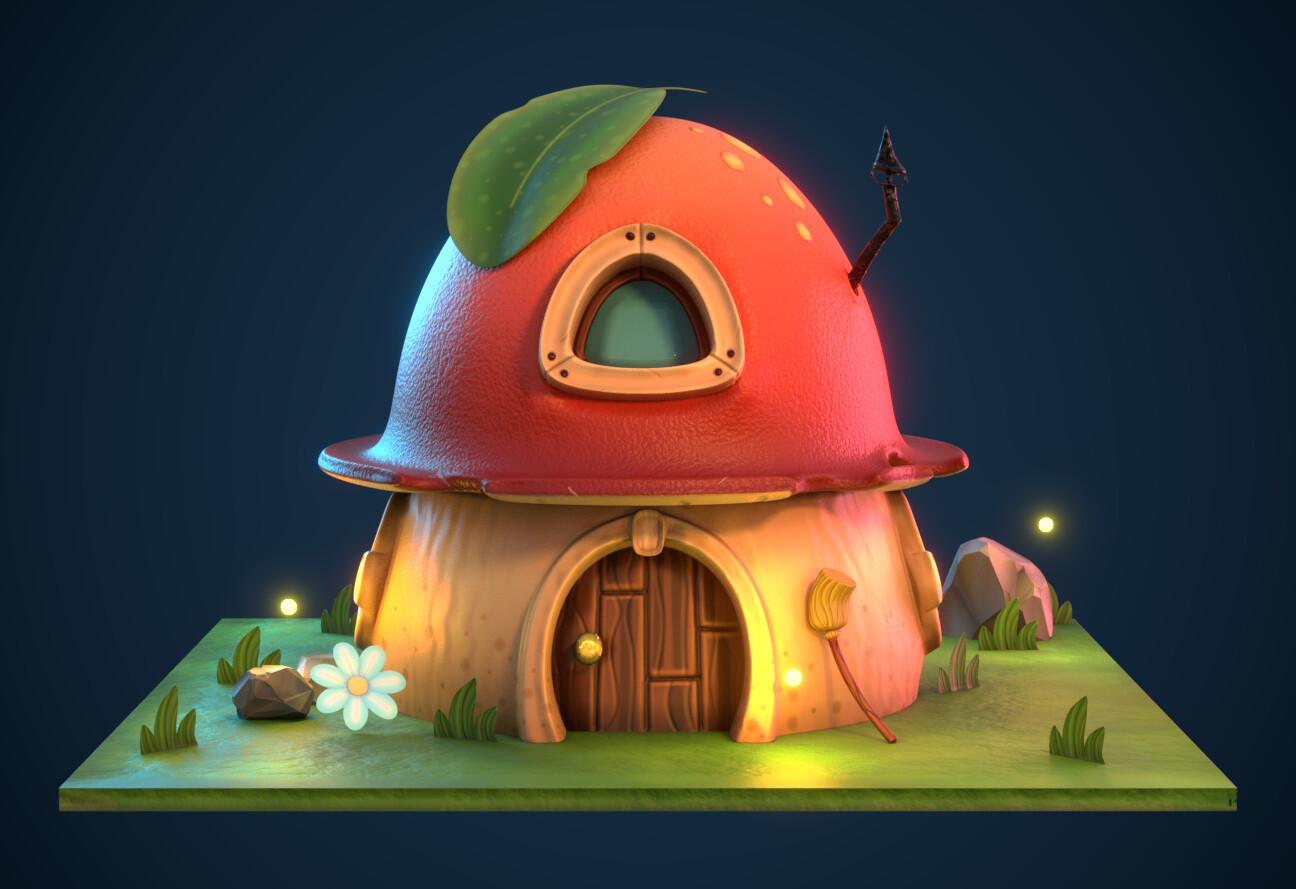 ArtStation - Mushroom House