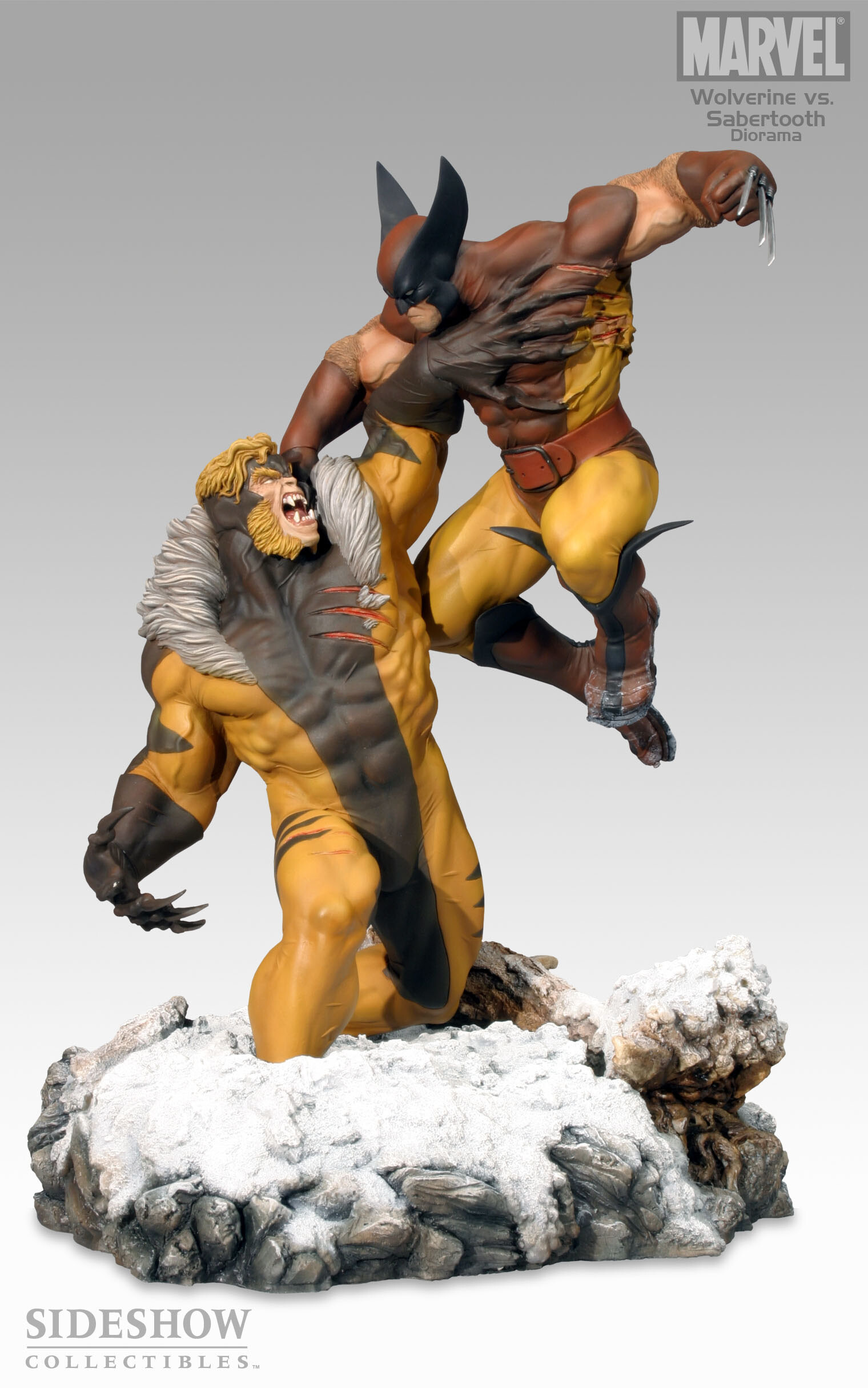 ArtStation - WOLVERINE VS SABRETOOTH Diorama 1/8 Scale by Sideshow ...