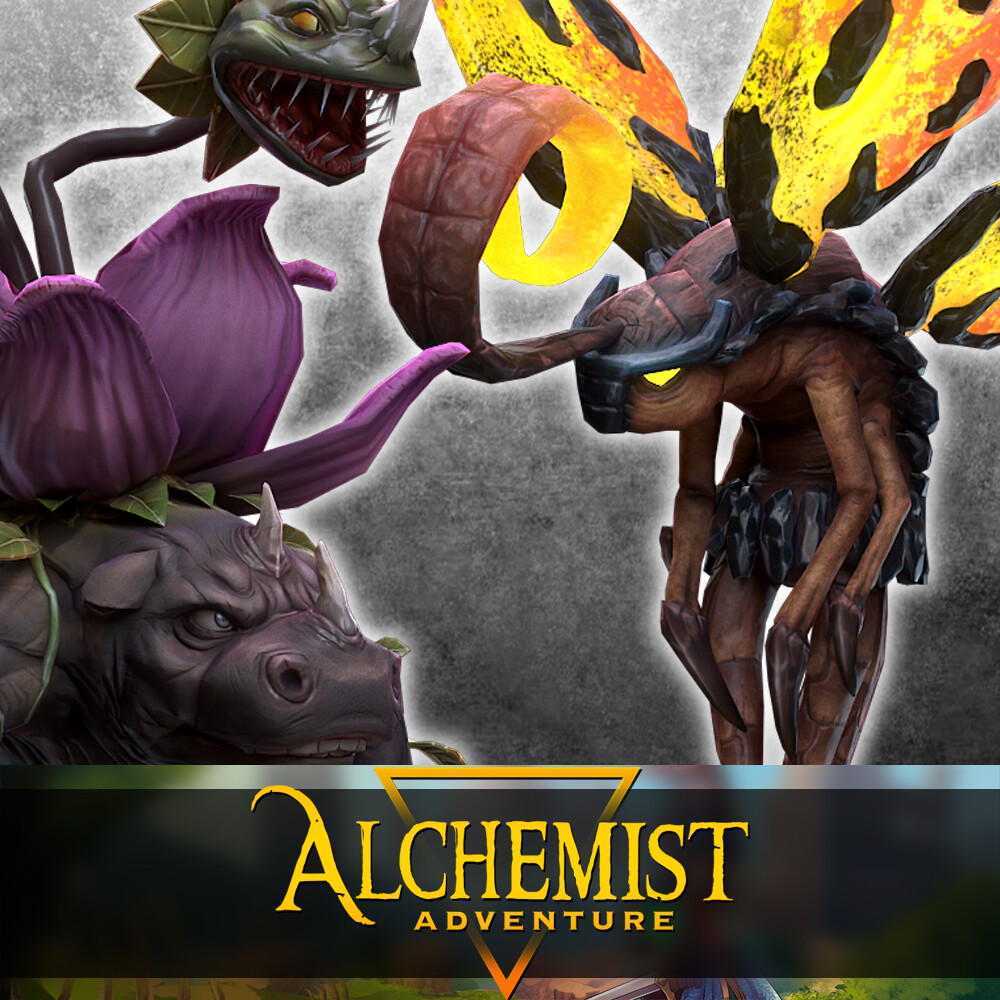 ArtStation - Alchemist Adventure - Enemies