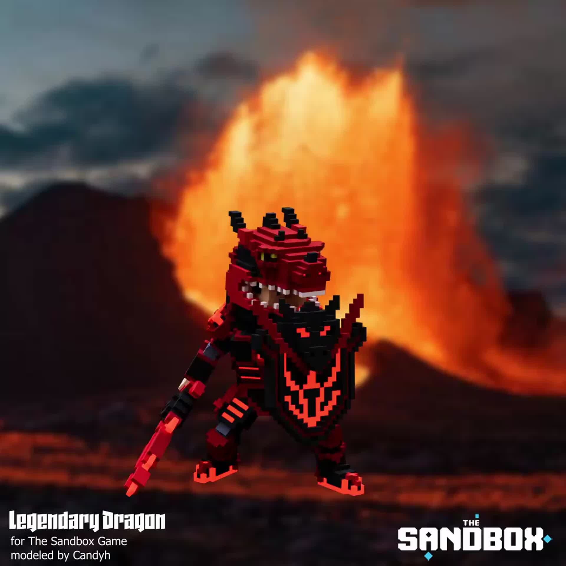 ArtStation - Legendary Dragon (NFT)