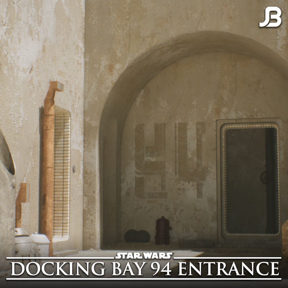ArtStation - Mos Eisley – Docking Bay 94 Entrance