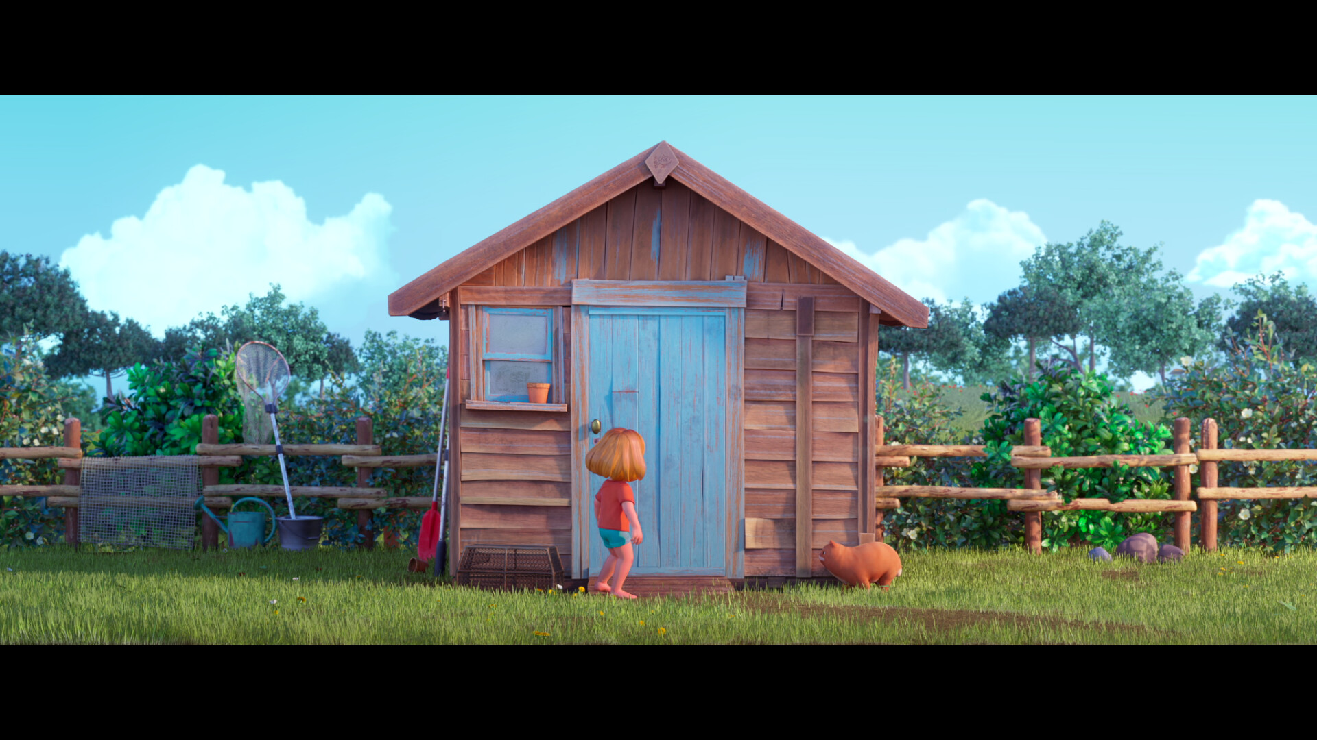 ArtStation - Fish shed lookdev