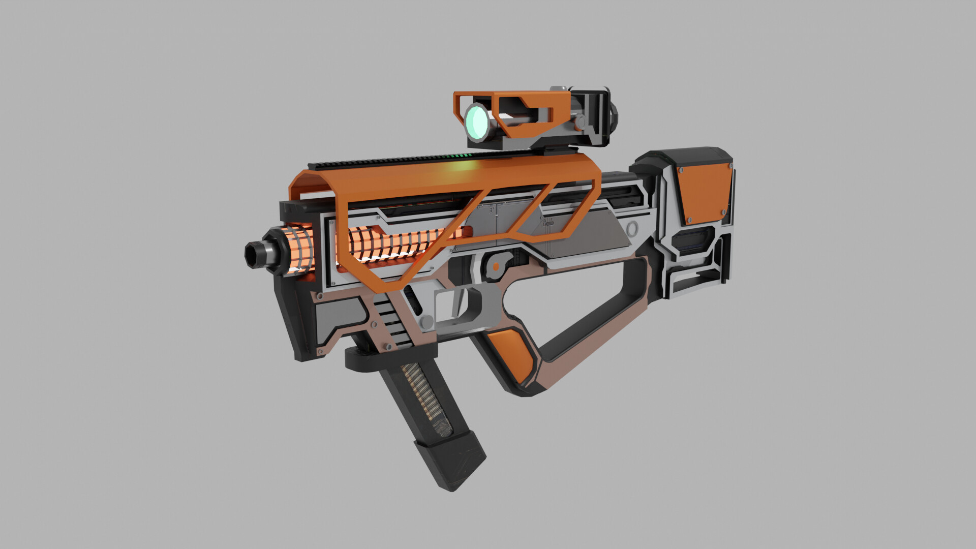 ArtStation - "Opal Defence - Subsonic 9mm"