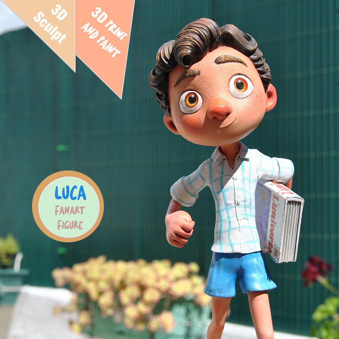 ArtStation - Luca Fanart Figure