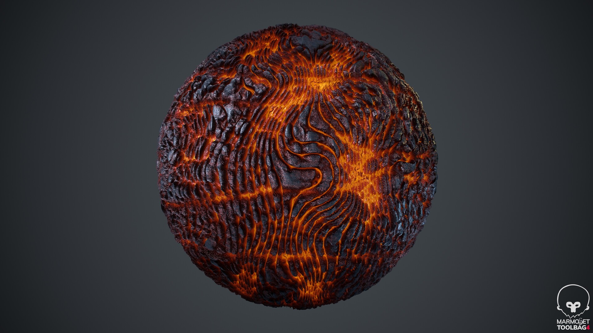 ArtStation - Flowing Lava