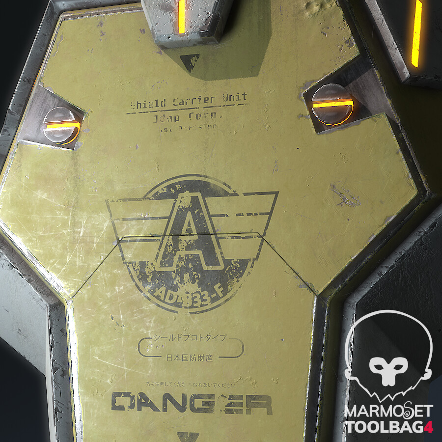 ArtStation - Exteel Mecha Shield