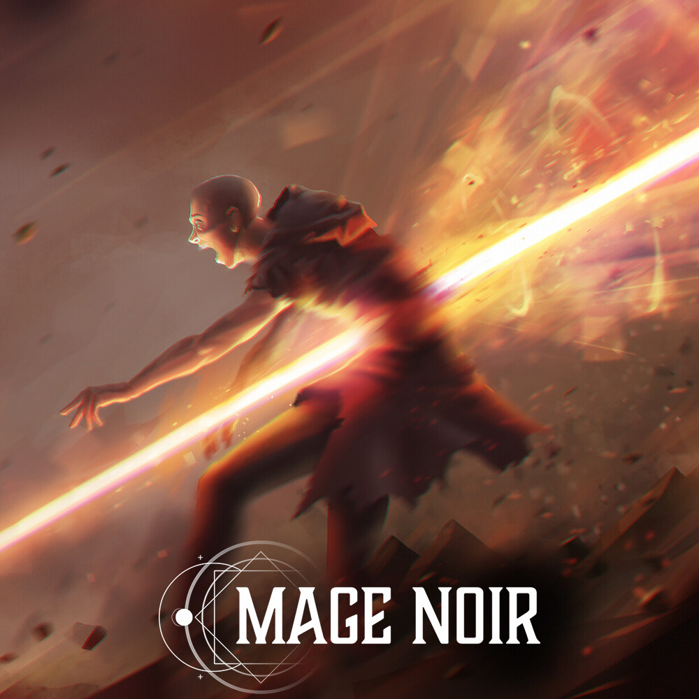 ArtStation - Fiery arrow