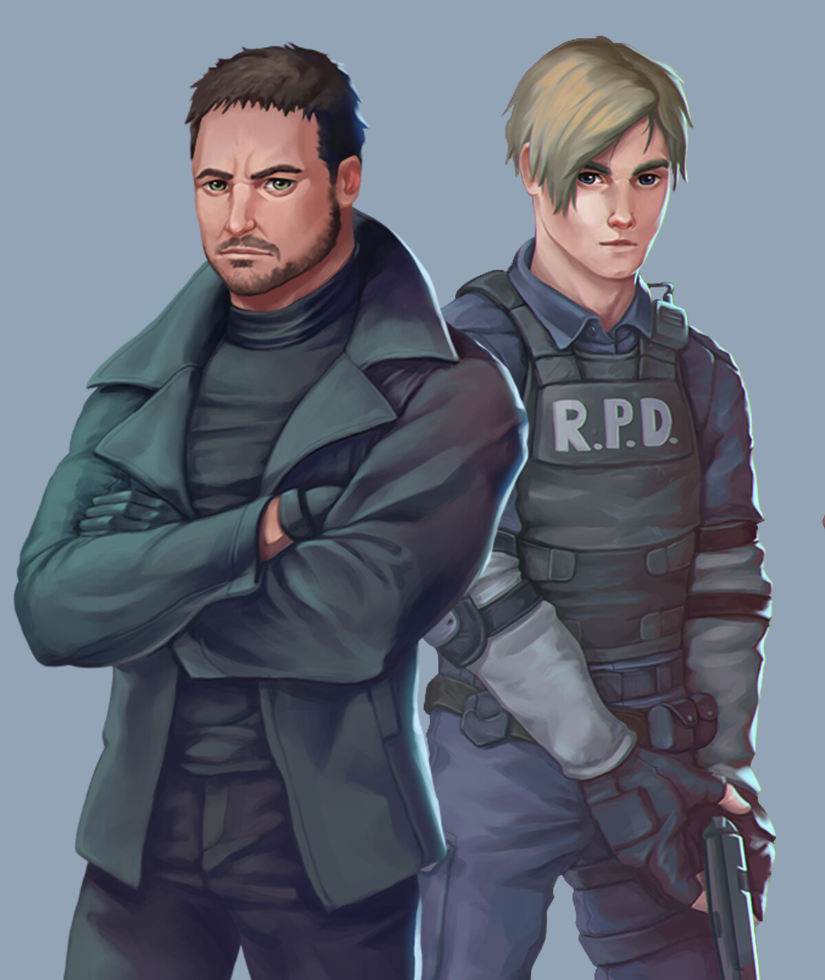 ArtStation - Resident Evil male characters