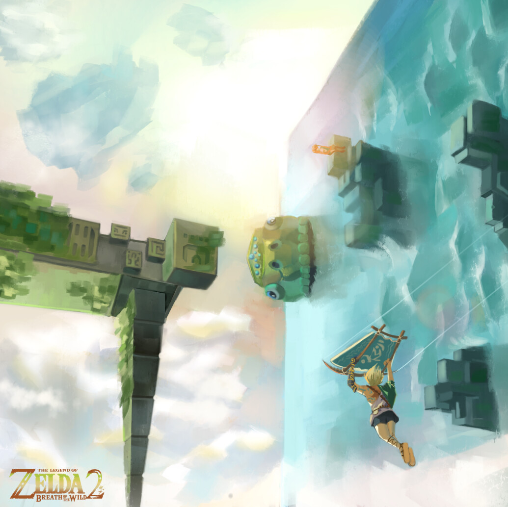 ArtStation - Legend of Zelda: Breath of the Wild 2 Environment Concept