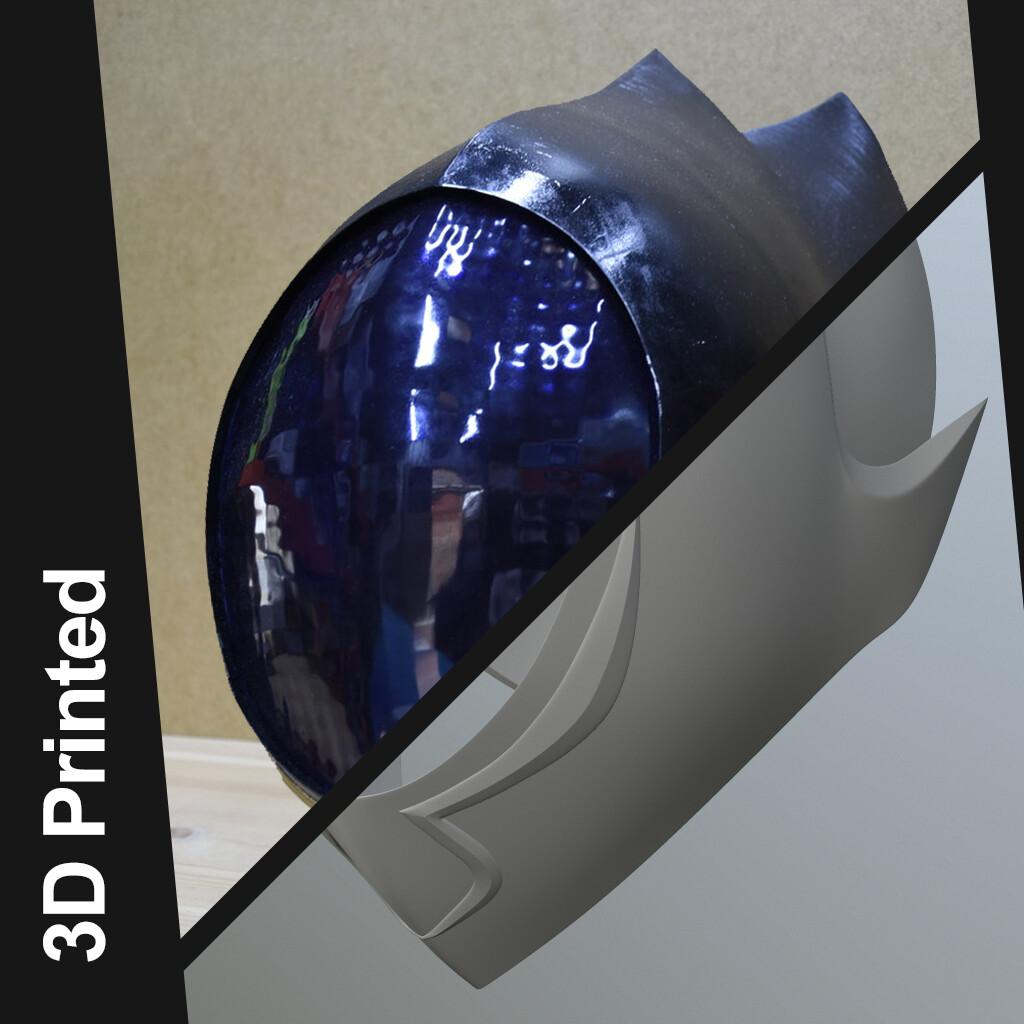 ArtStation - Code Geass Zero's Helmet