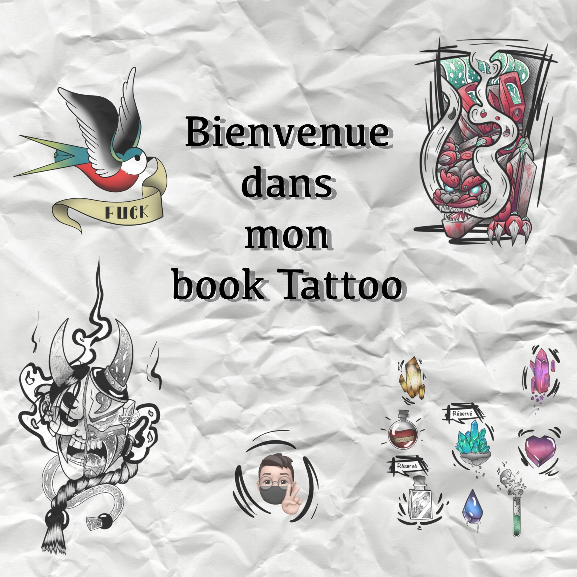 ArtStation - Tattoo project