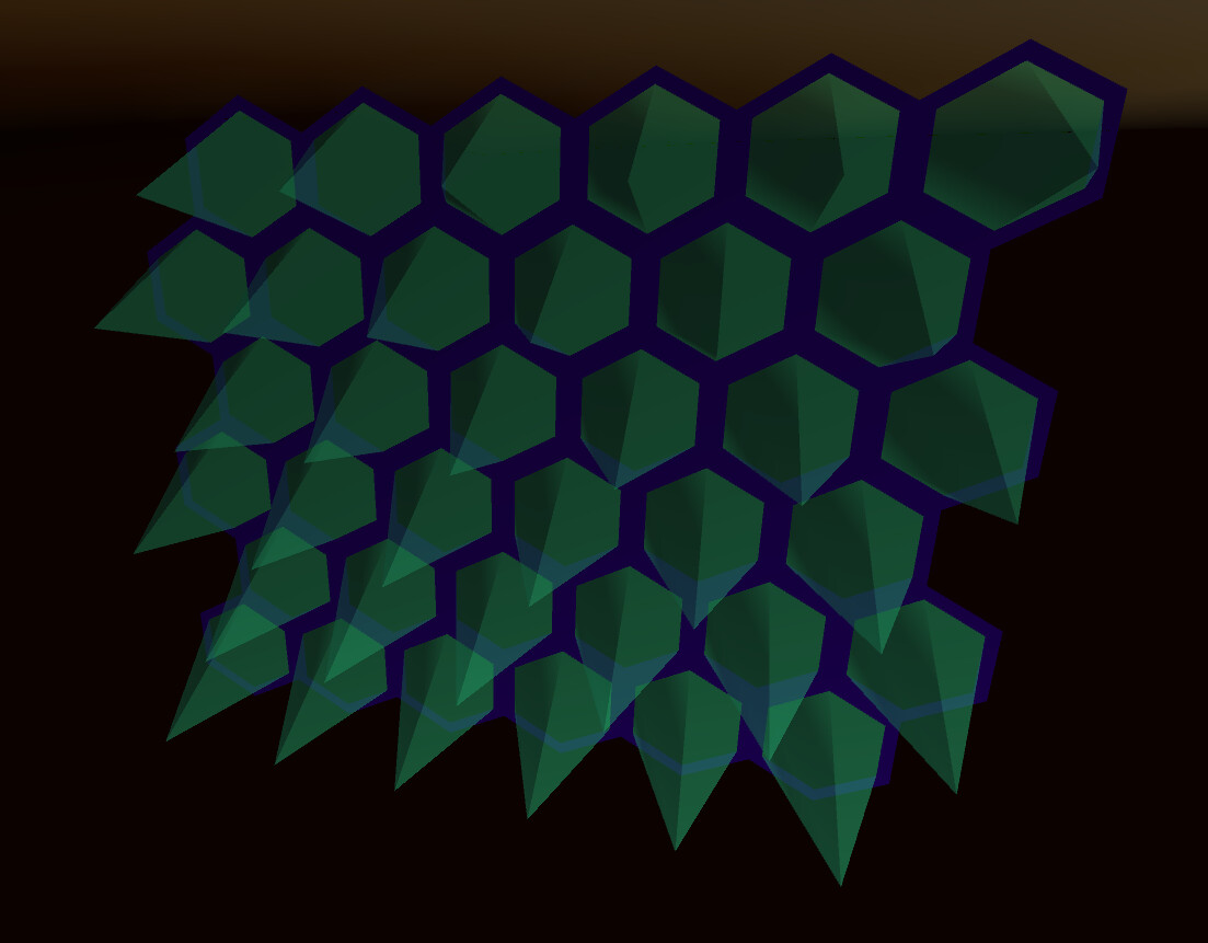 ArtStation - Hex Wall (WIP)