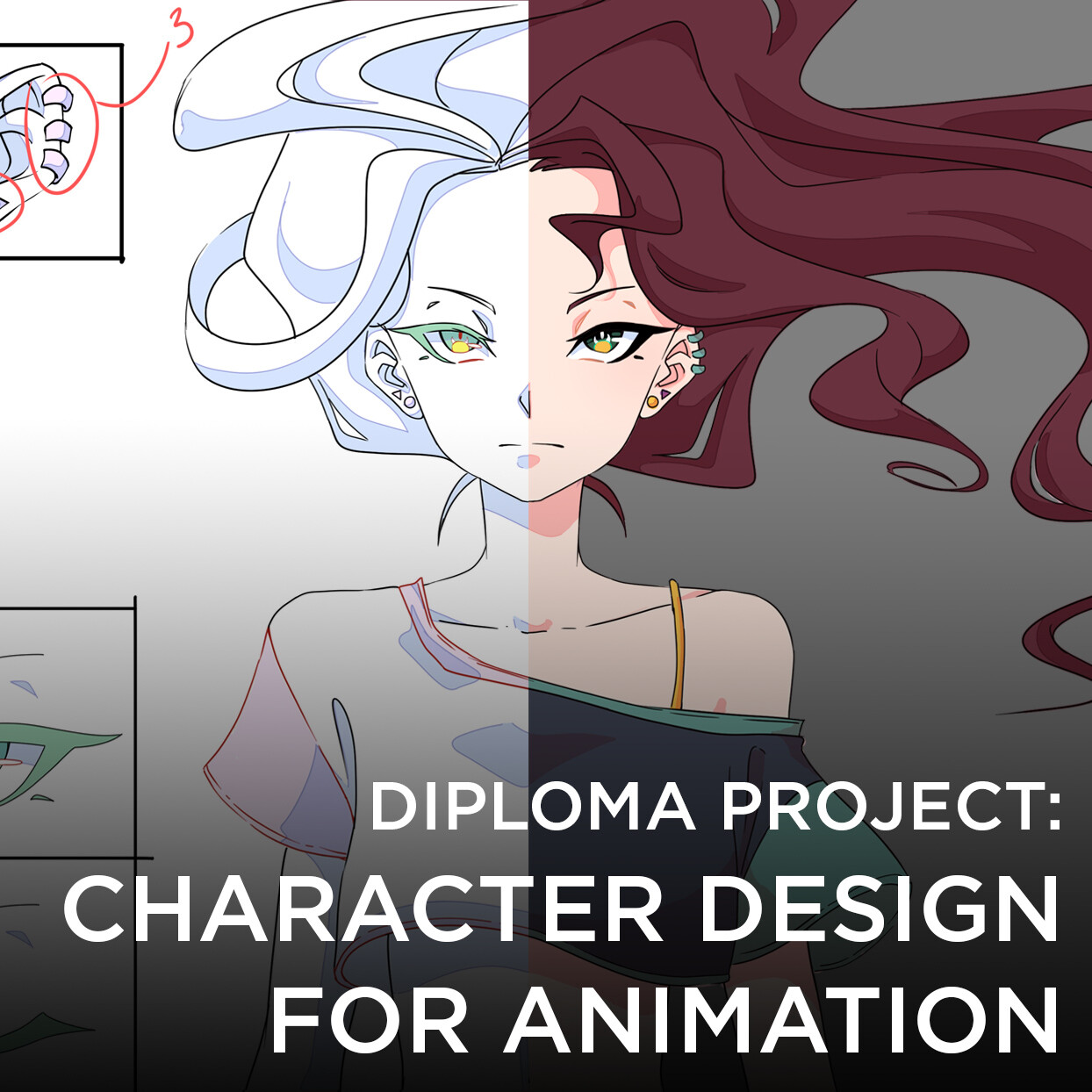 ArtStation - Diploma project: Character Design (for animation)