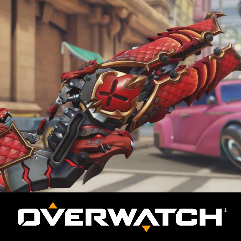 ArtStation - OVERWATCH - Zarya 'Polyanitsa' Weapon Skin