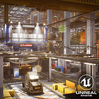 ArtStation - Free Factory Environment Collection