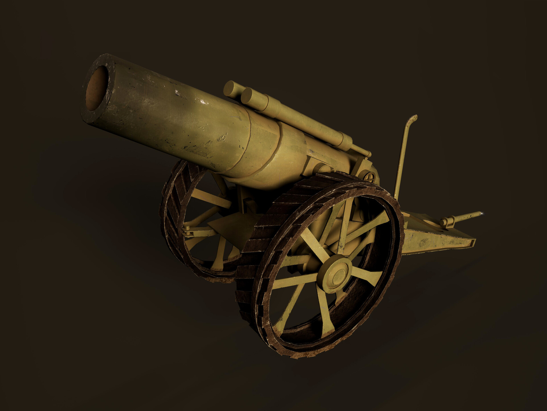 ArtStation - Bl 8 Artillery Howitzer Mkv