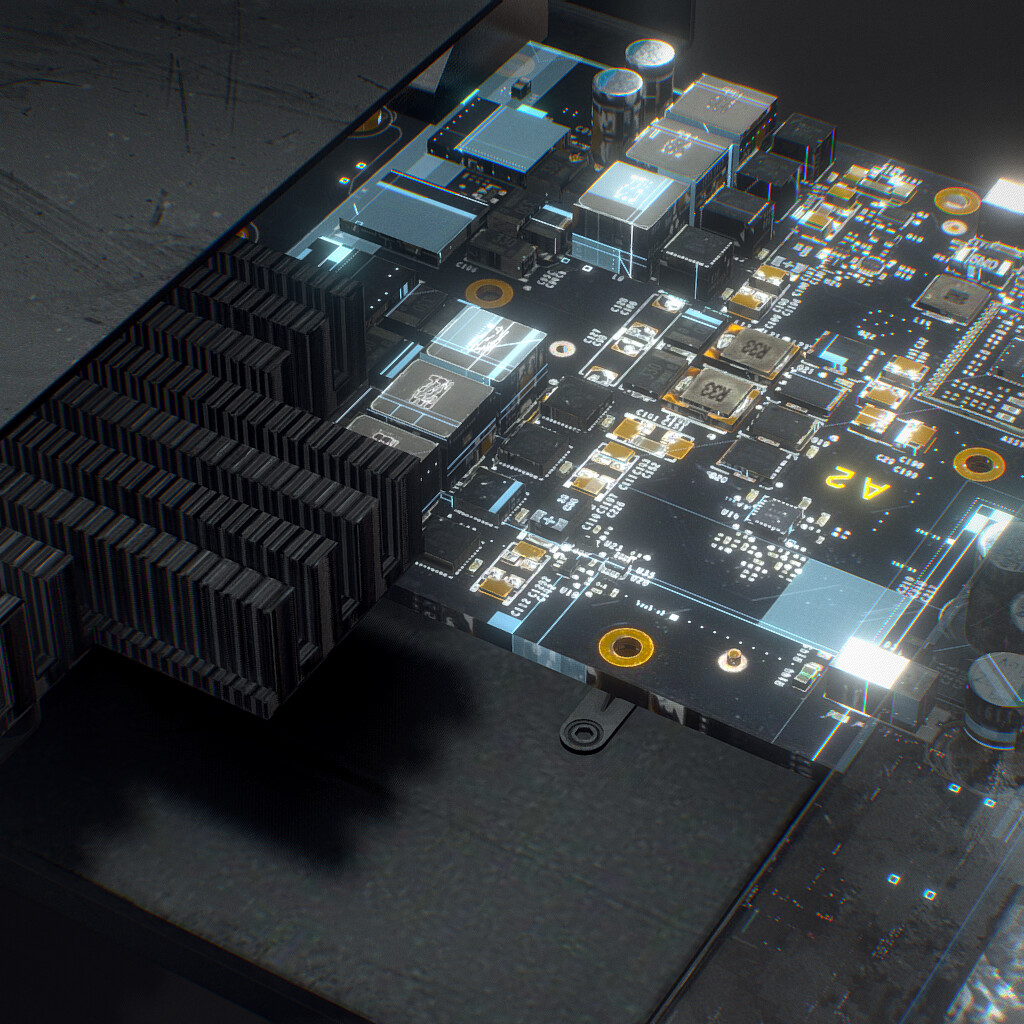 ArtStation - Gadget - Blackbox - Router