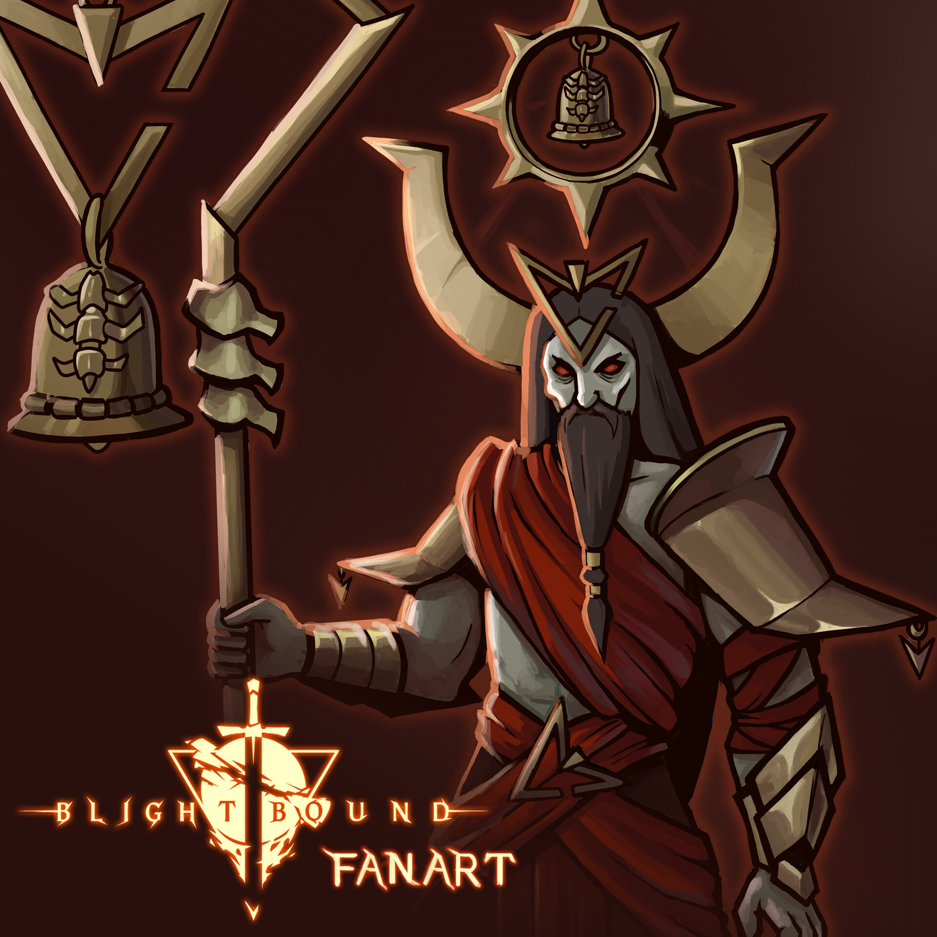 ArtStation - Blightbound Fanart - Writhing Guard