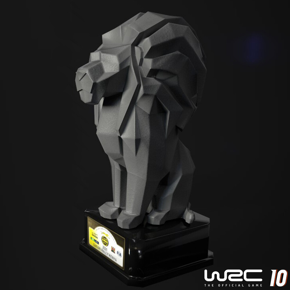 ArtStation - WRC 10 Trophies
