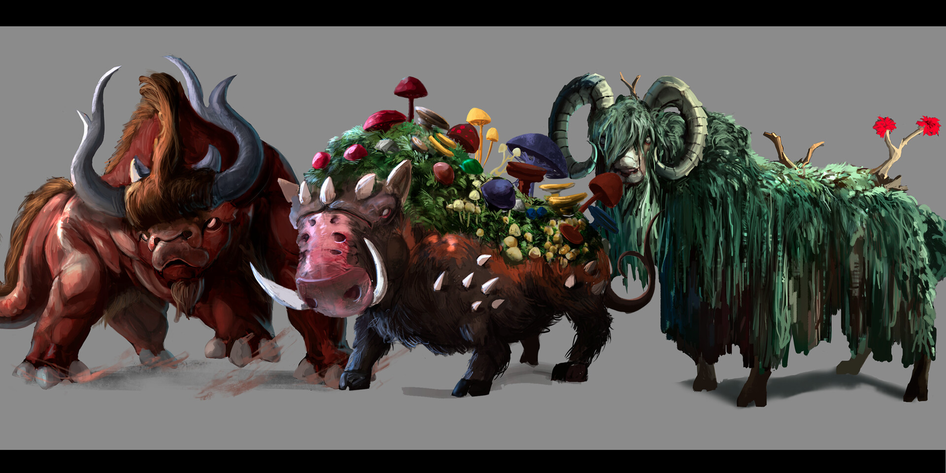 ArtStation - Pathfinder Creatures