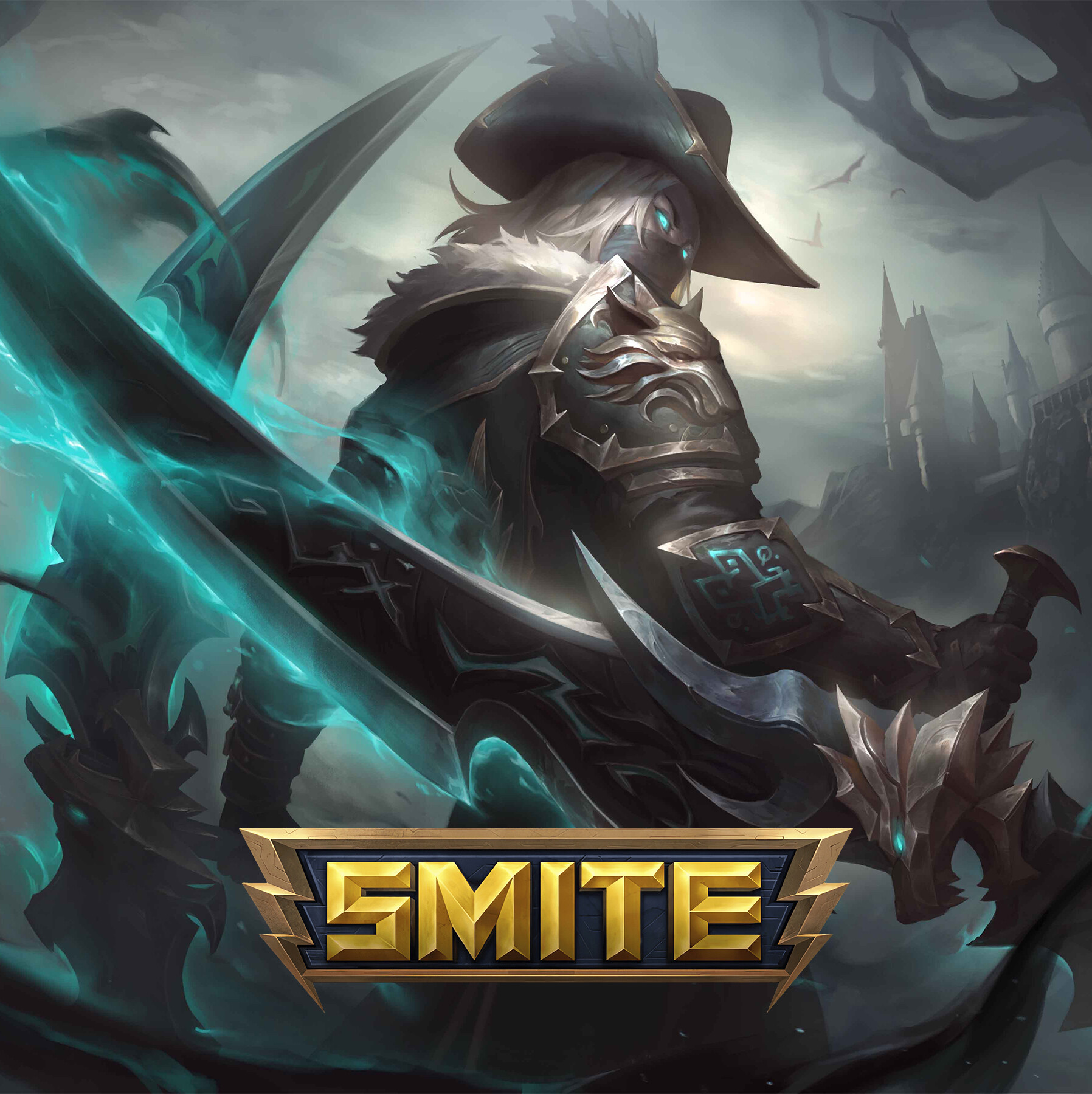 ArtStation - SMITE - Silver Bullet Tsukuyomi Splash Art