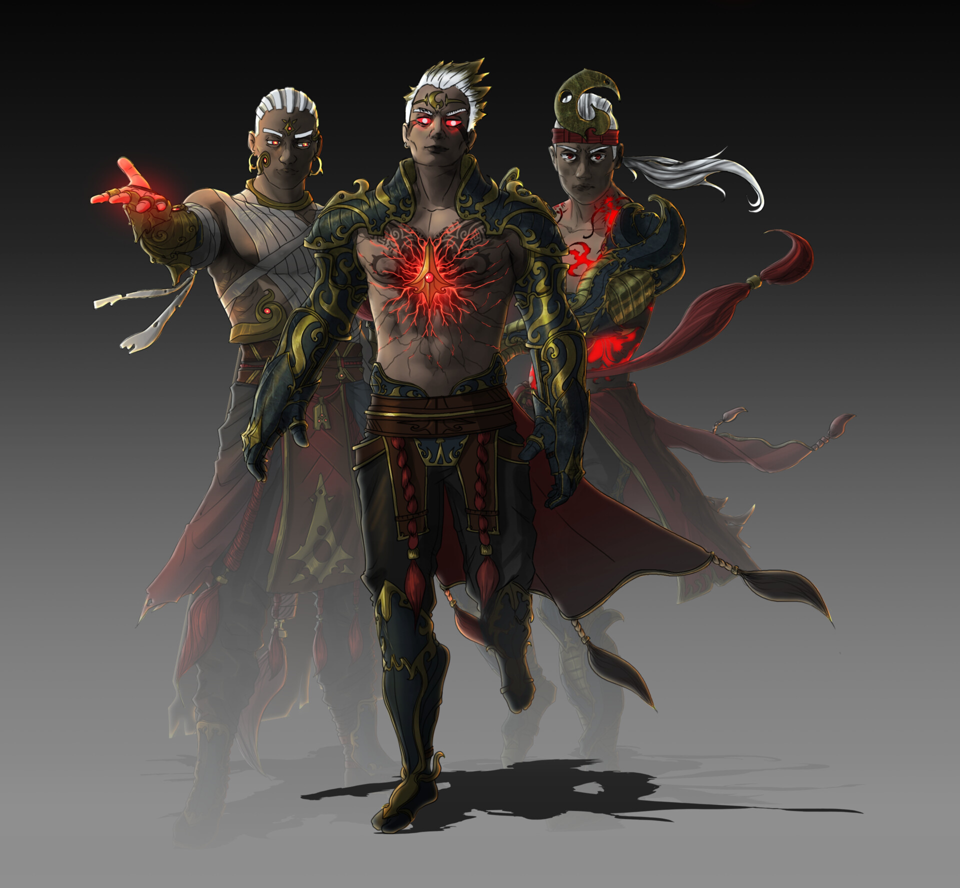 ArtStation - Rage Monk - Character Concepts
