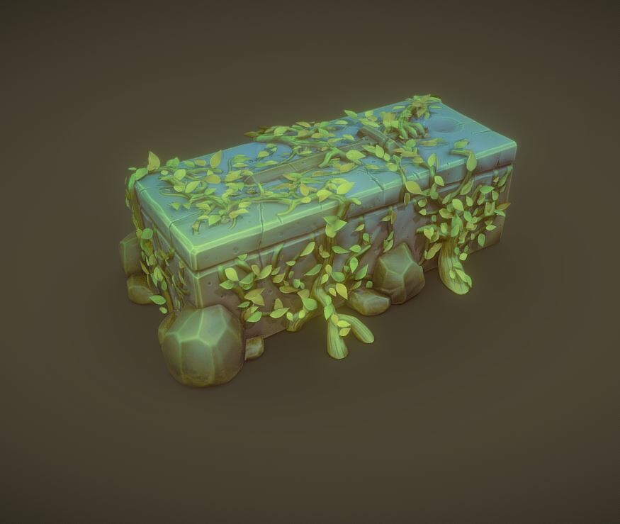 ArtStation - Legendary Chest of the Fallen Knight