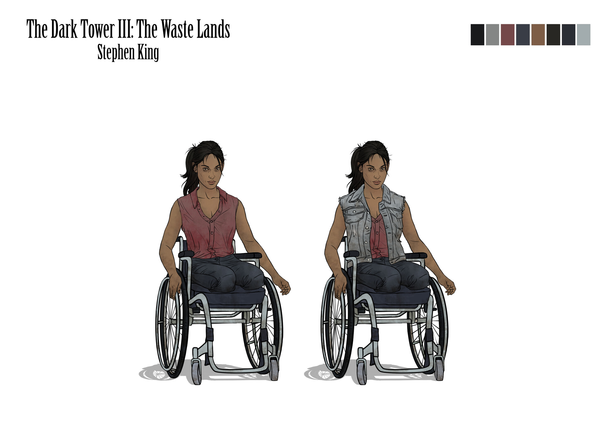 ArtStation - "Susannah Dean (Odetta Holmes/Detta Walker"