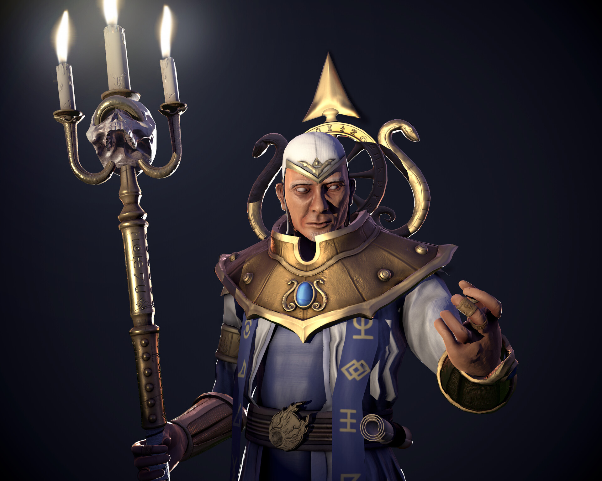 ArtStation - Light Wizard - The Old Realms