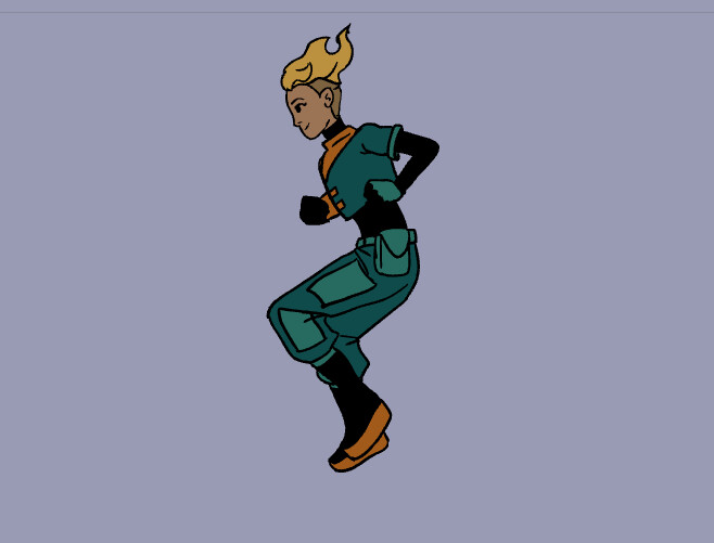 ArtStation - Character Jump Animation