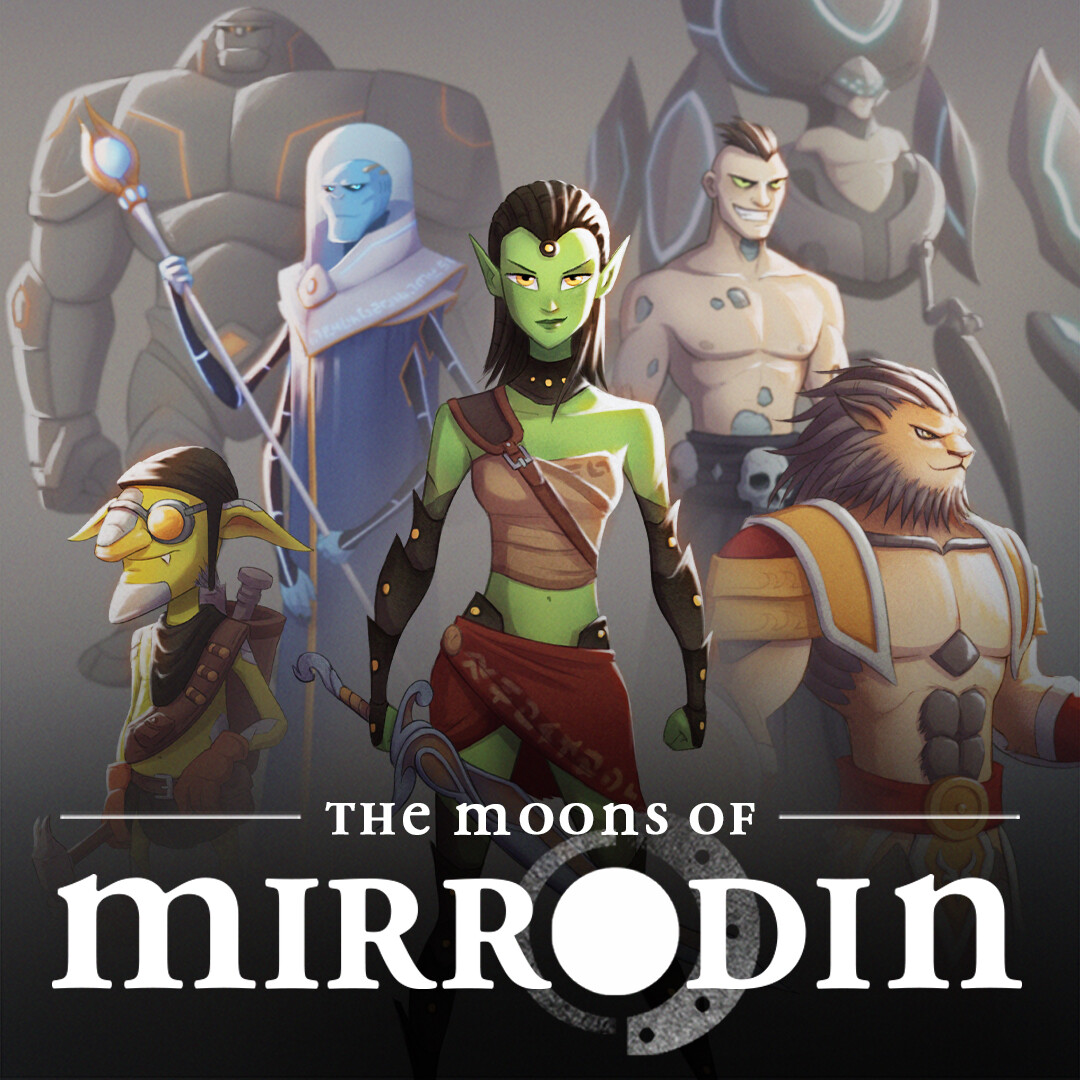 ArtStation - The Moons of Mirrodin