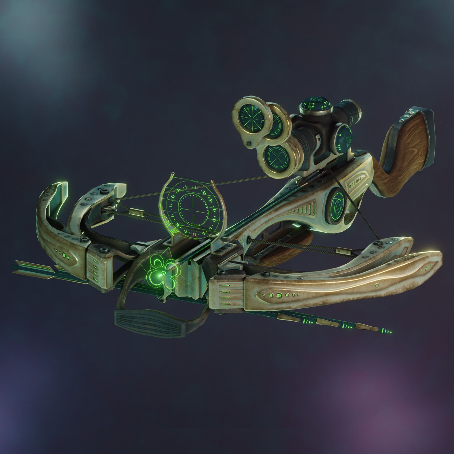 ArtStation - Sci-fi Crossbow