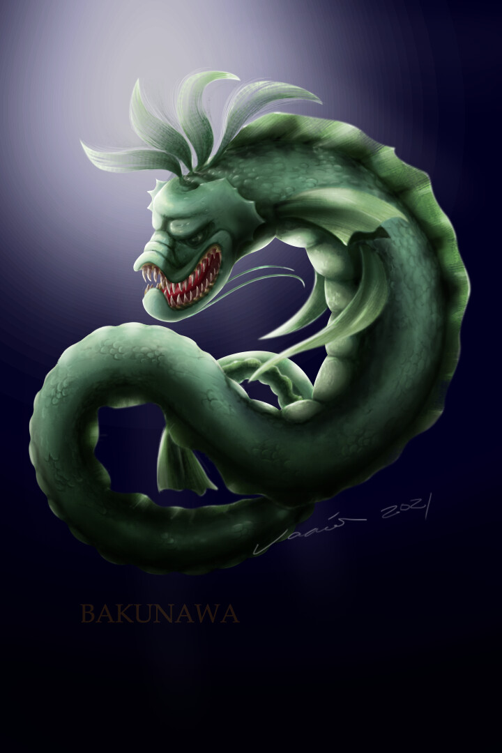 ArtStation - Sea Serpent