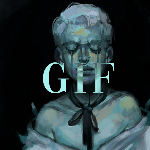 ArtStation - Ghost Boy concept art [ANIMATED ILLUSTRATION] [GIF]