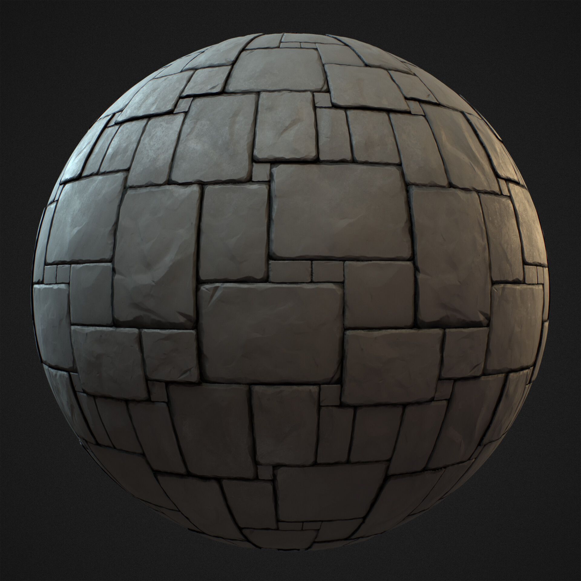 ArtStation - Stylized Stone Floor
