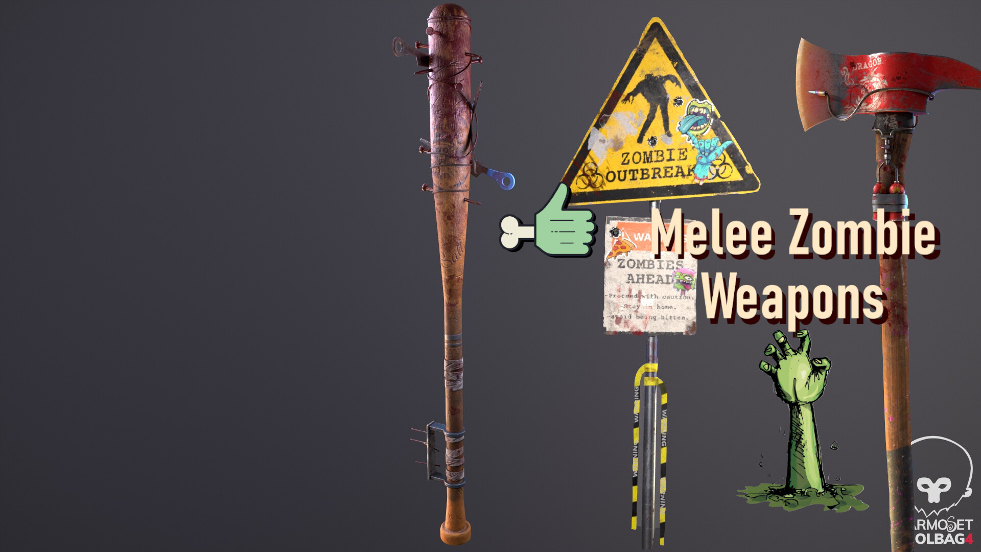ArtStation - Melee Zombie Weapons