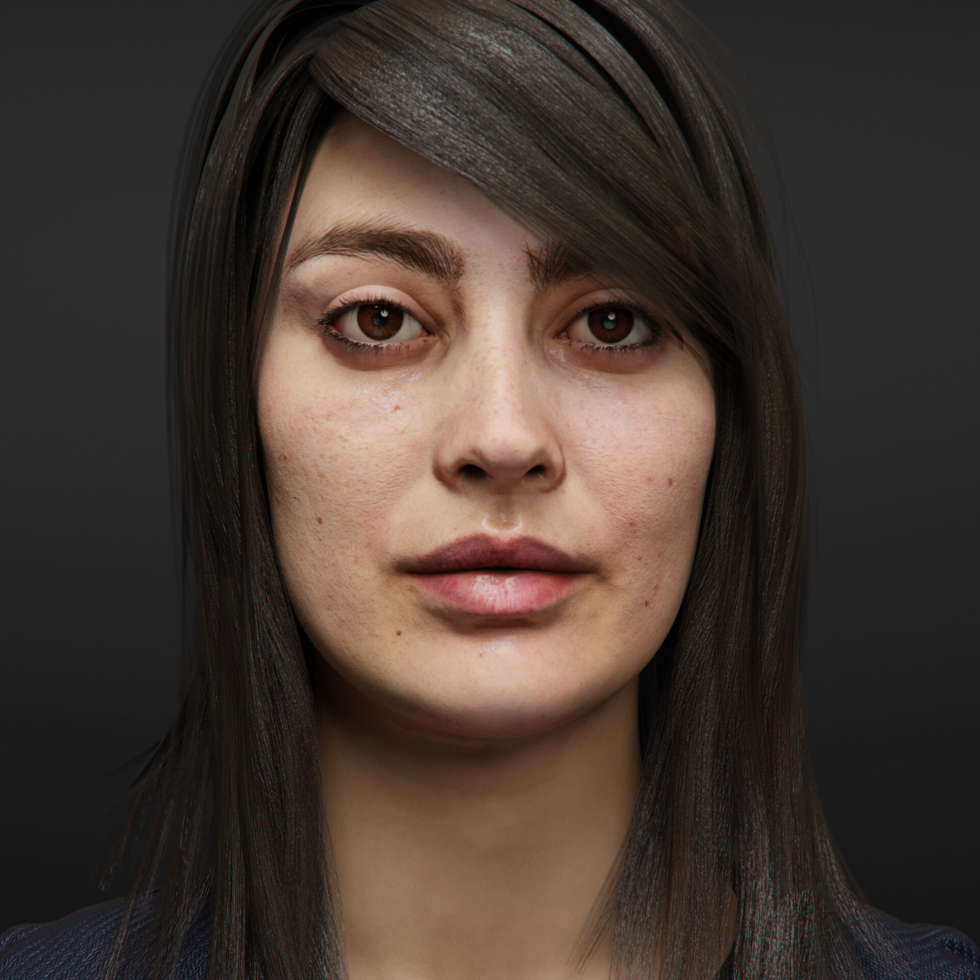 ArtStation - Subsurface Scattering in Blender on Louise