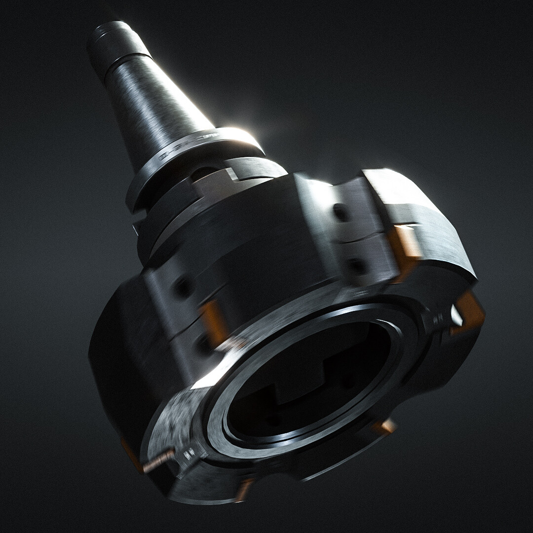 ArtStation - Indexable Face Mill cutting tool