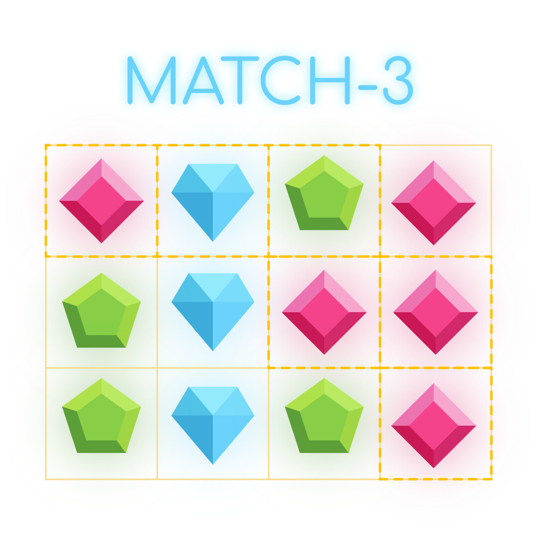 ArtStation - Simple Match 3 Game