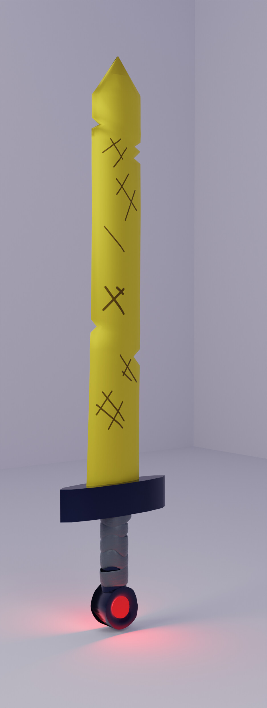 ArtStation - Finn's sword (gold one)