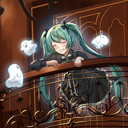 ArtStation - Ghost Miku House