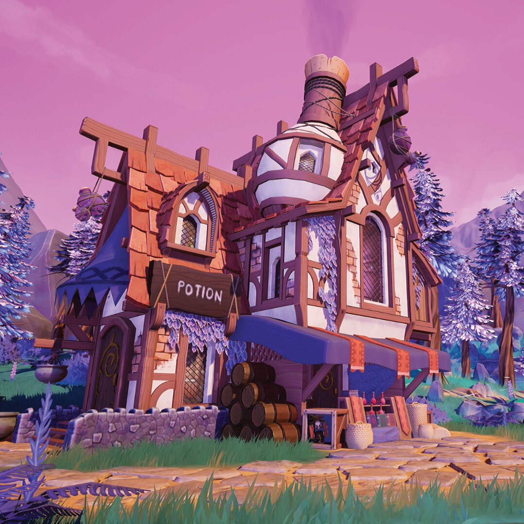 ArtStation - Potion Shop