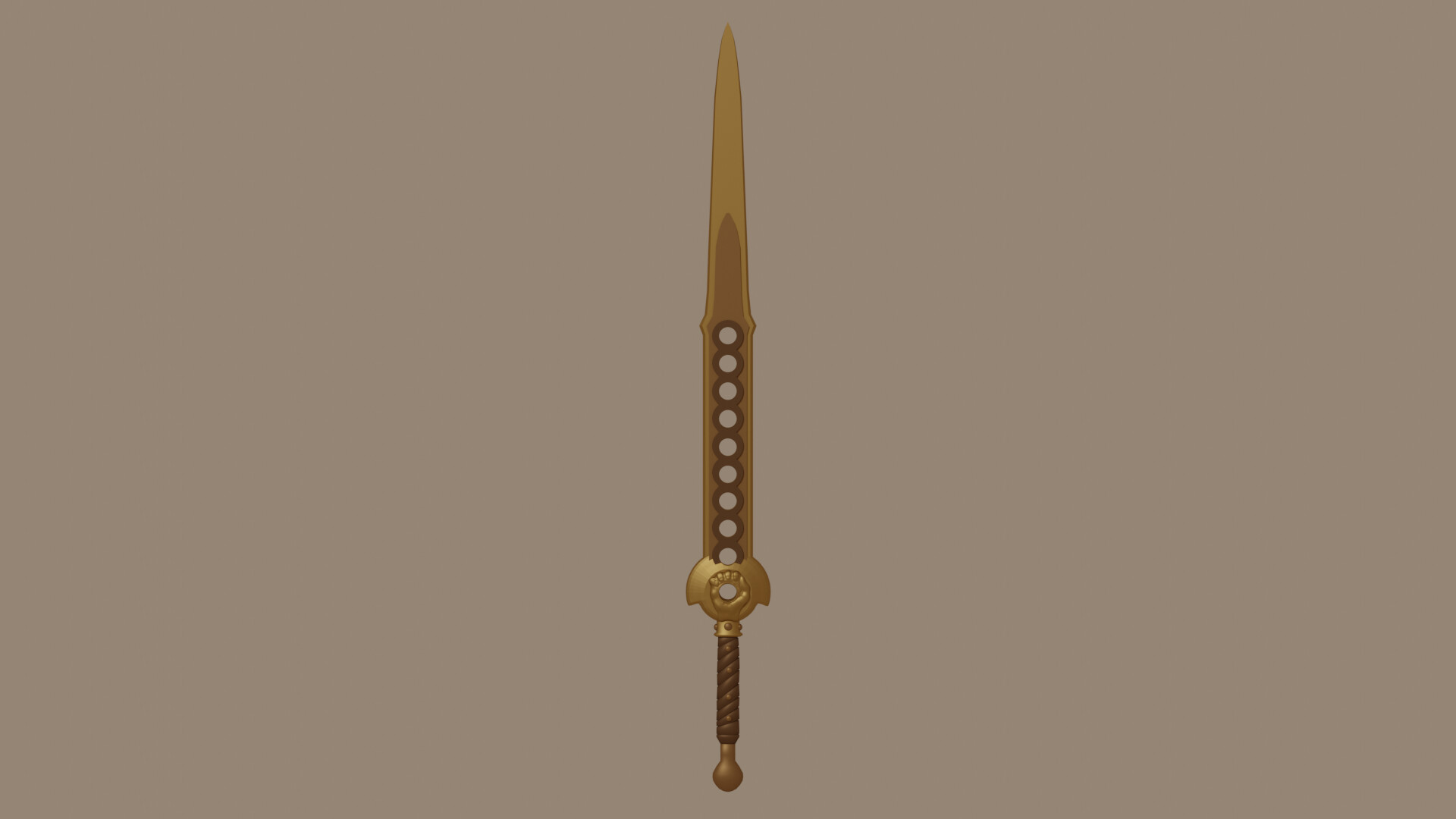 ArtStation - Gold - Swordtember 2021, 3D Model