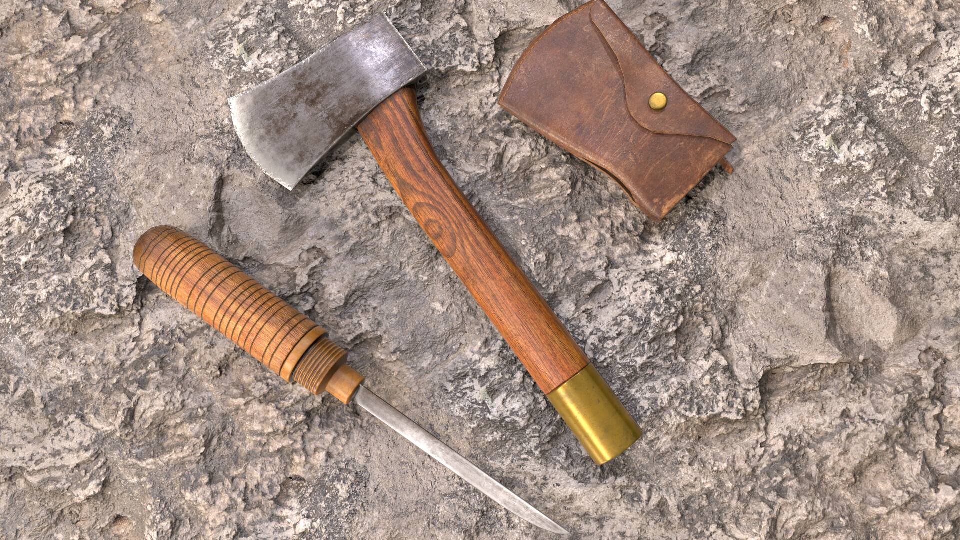 ArtStation - Axe/Knife