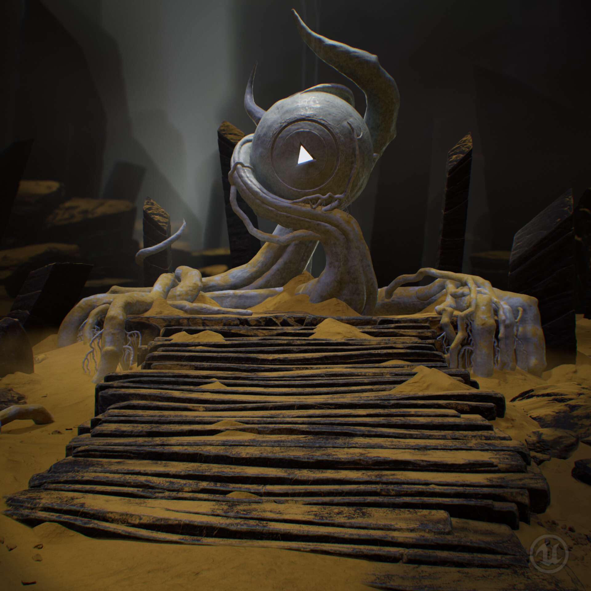 ArtStation - The Wellspring Entity - UE5 Environment